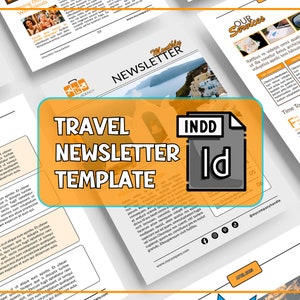 12 PAGES NEWSLETTER TEMPLATE | A4 | Mix-and-match | Travel Agent ...
