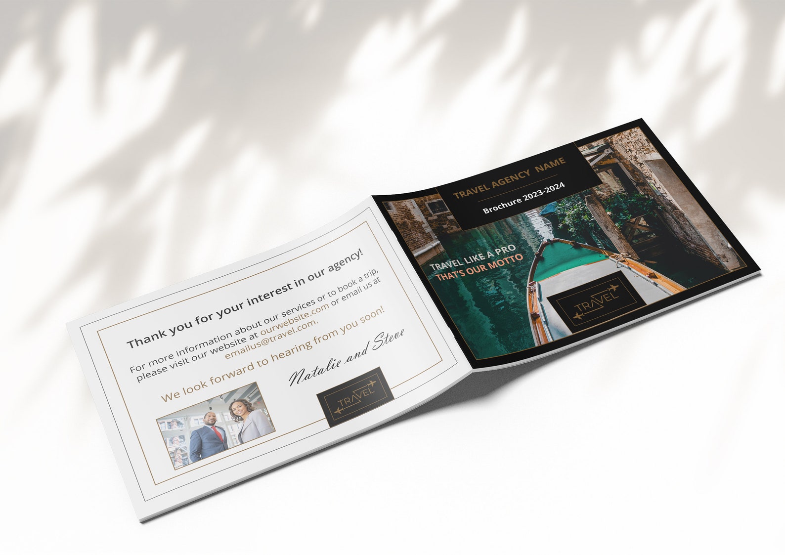 A5 BROCHURE TEMPLATE | Travel Agency Catalog | Editable | Adobe ...