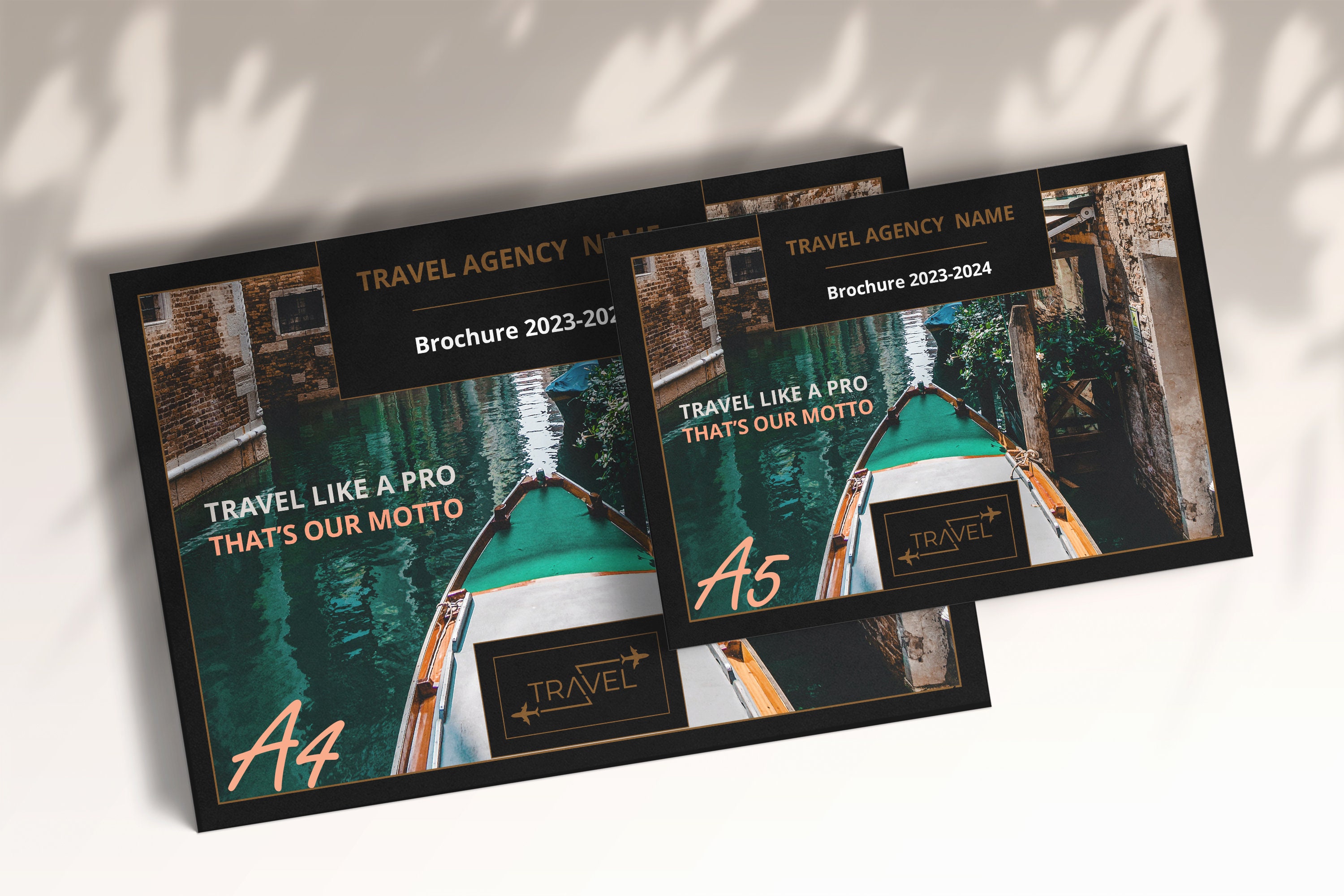 A5 BROCHURE TEMPLATE | Travel Agency Catalog | Editable | Adobe ...