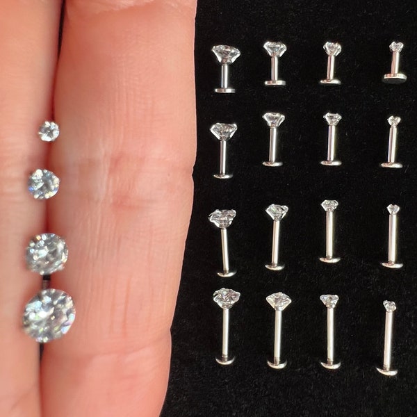 Flat Back Studs Clear - Etsy UK