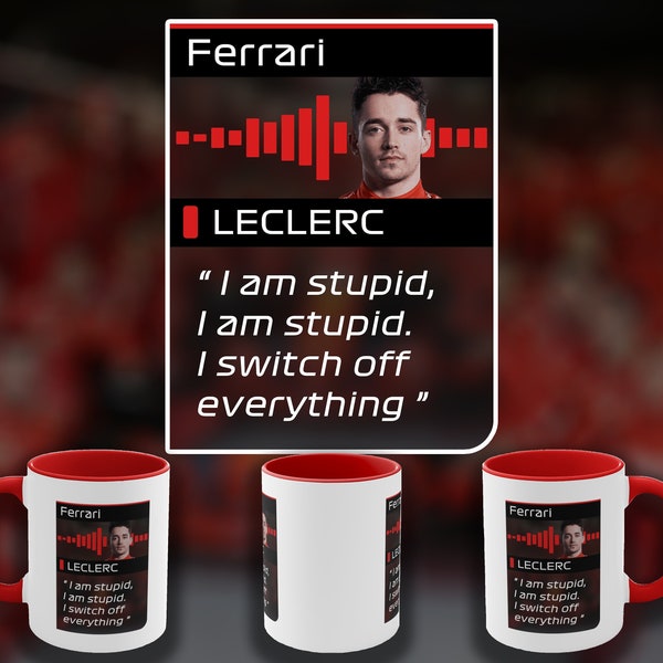 Charles Leclerc I Am Stupid - Etsy Canada
