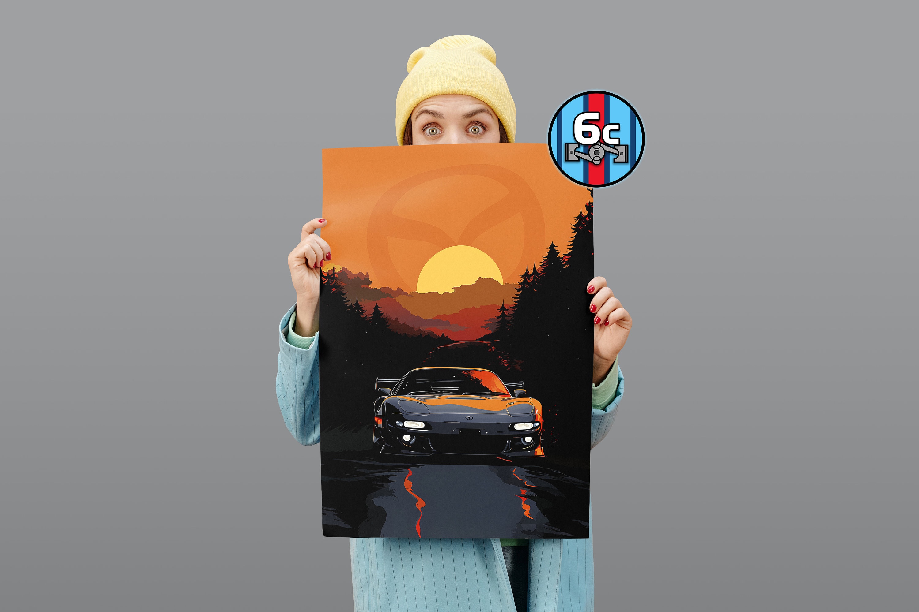 Mazda Poster Print RX7 FD Poster 2 Car Poster JDM - Etsy