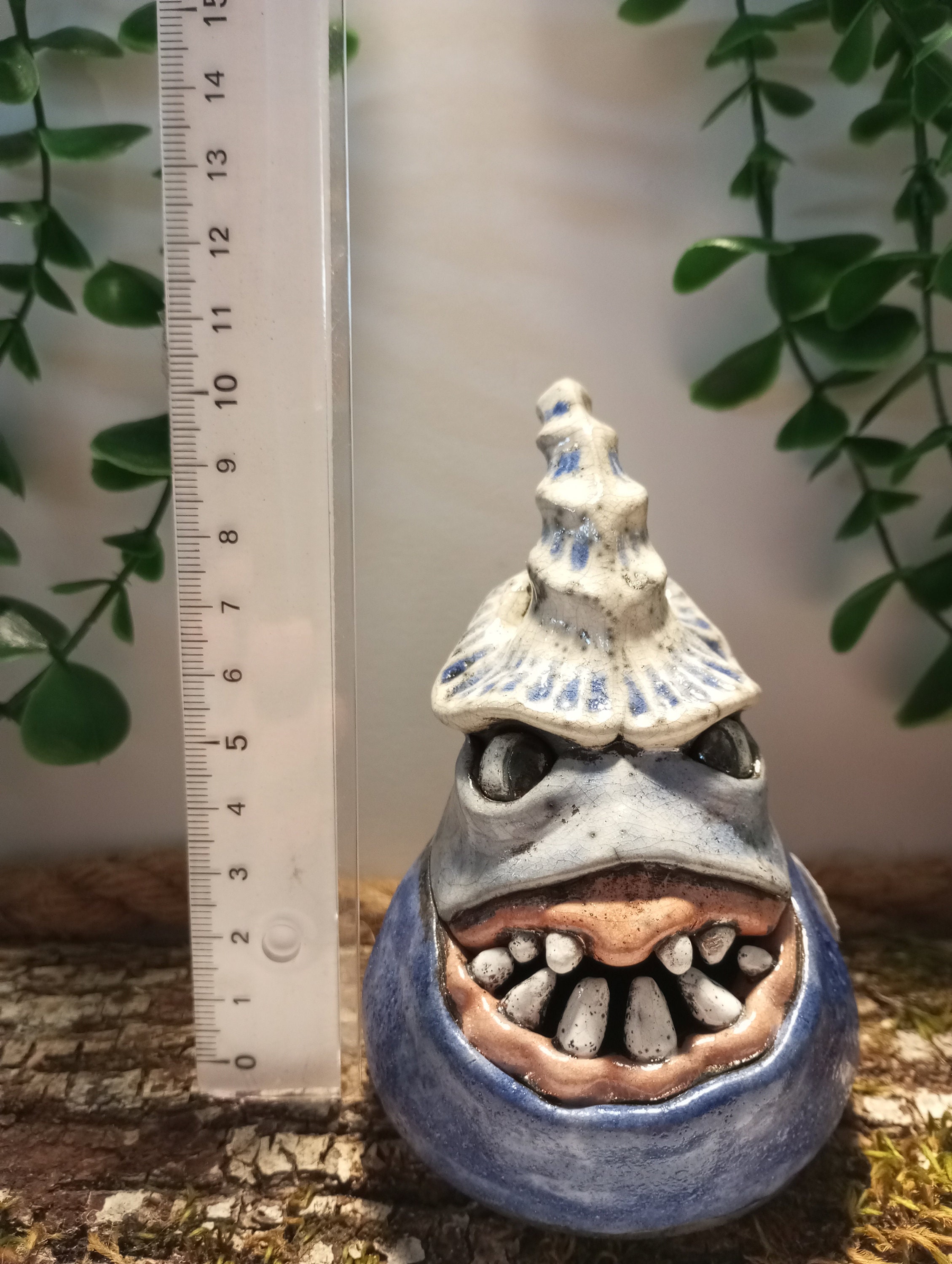 Ceramic Monster Box (raku) - Etsy