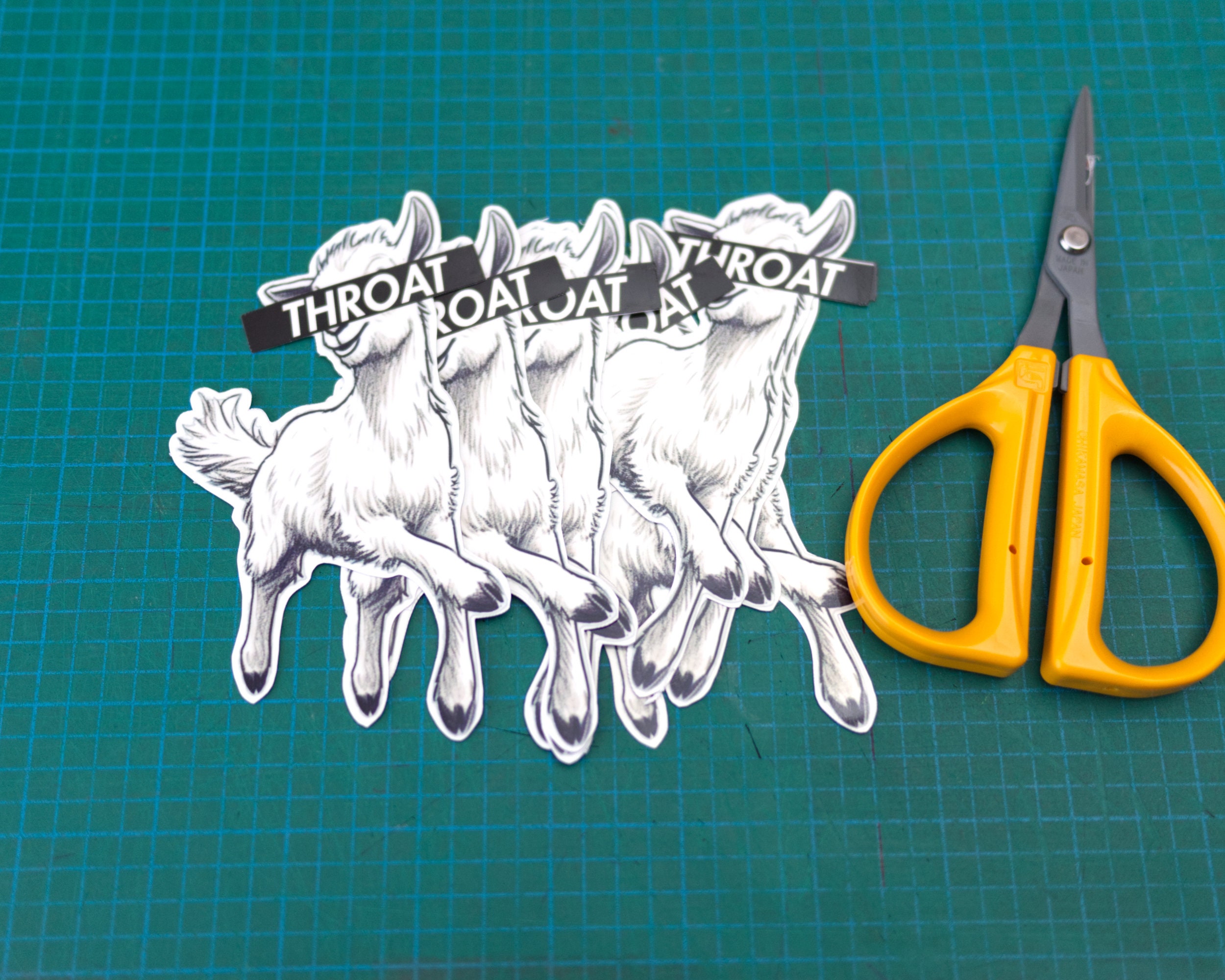 Cute Throat Goat NSFW Sticker Playful Provocative Gift That Special ...