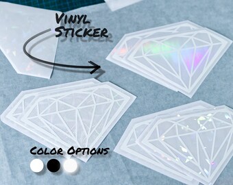 Diamond Vinyl Decal Sticker - Etsy
