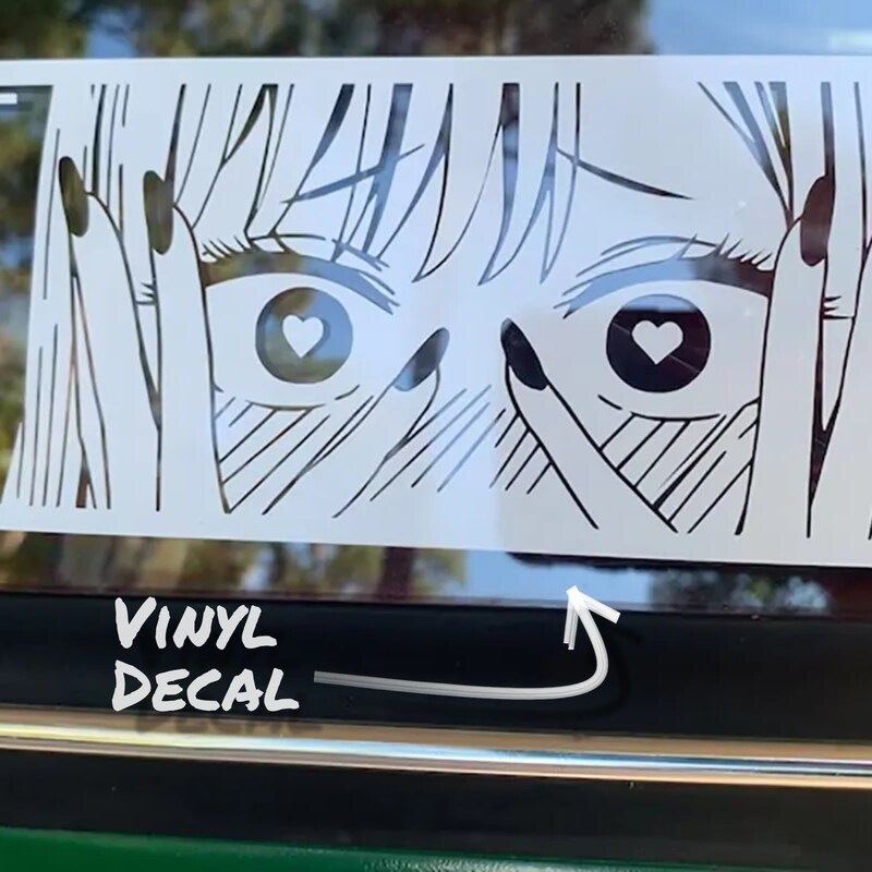 Anime Car Decal - Etsy