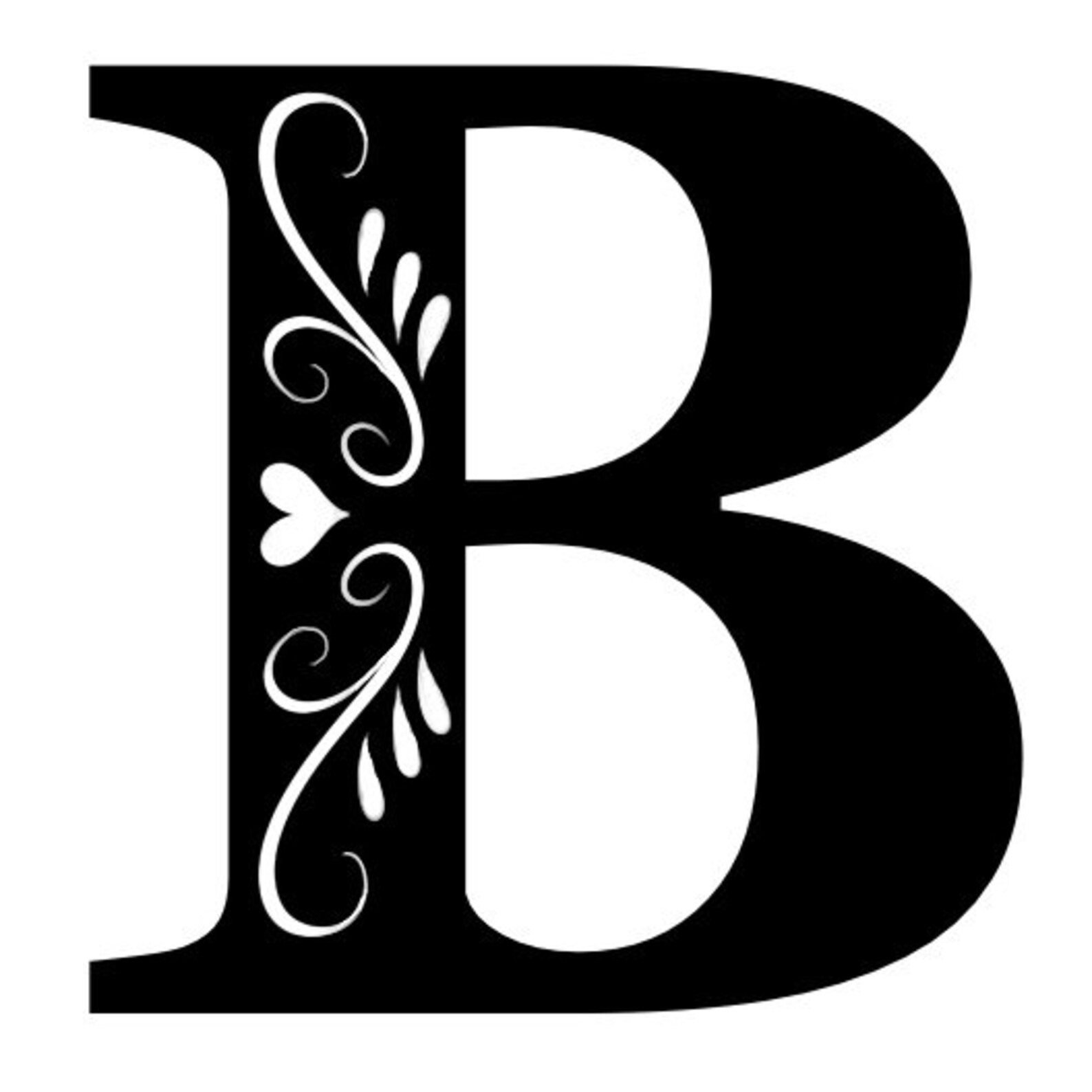 Fancy Block Alphabet SVG PNG Digital Download - Etsy