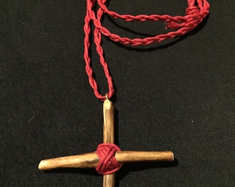 Magical Rowan Cross Charm for Protection and Good Luck. Safety for Your ...