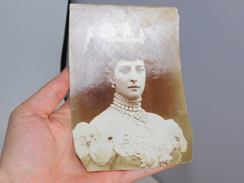 RARE Queen Alexandra Great Britain Princess of Denmark Original Copy ...