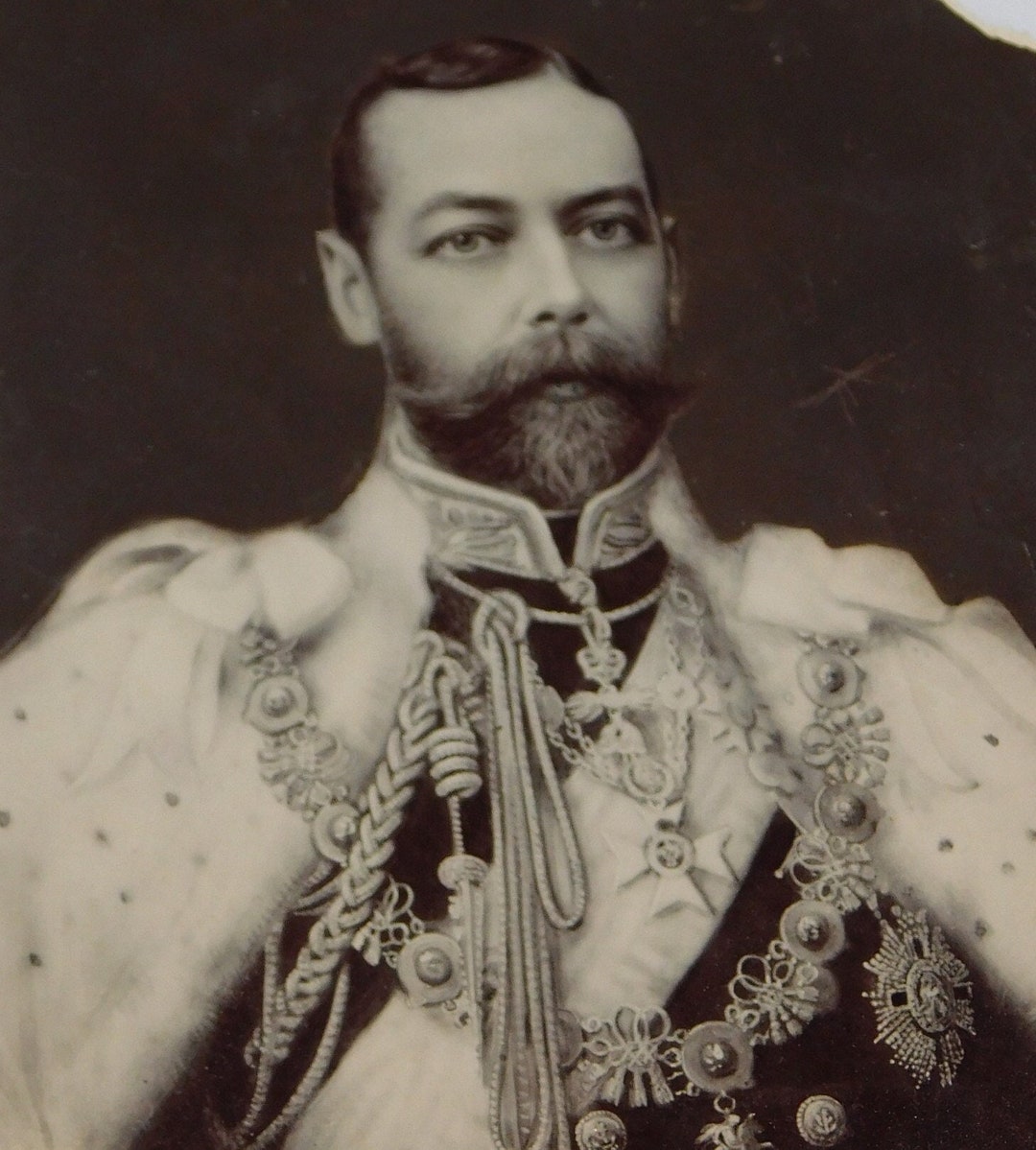RARE King George V C.1911 Original Copy From W.s Stuart, Photographer ...