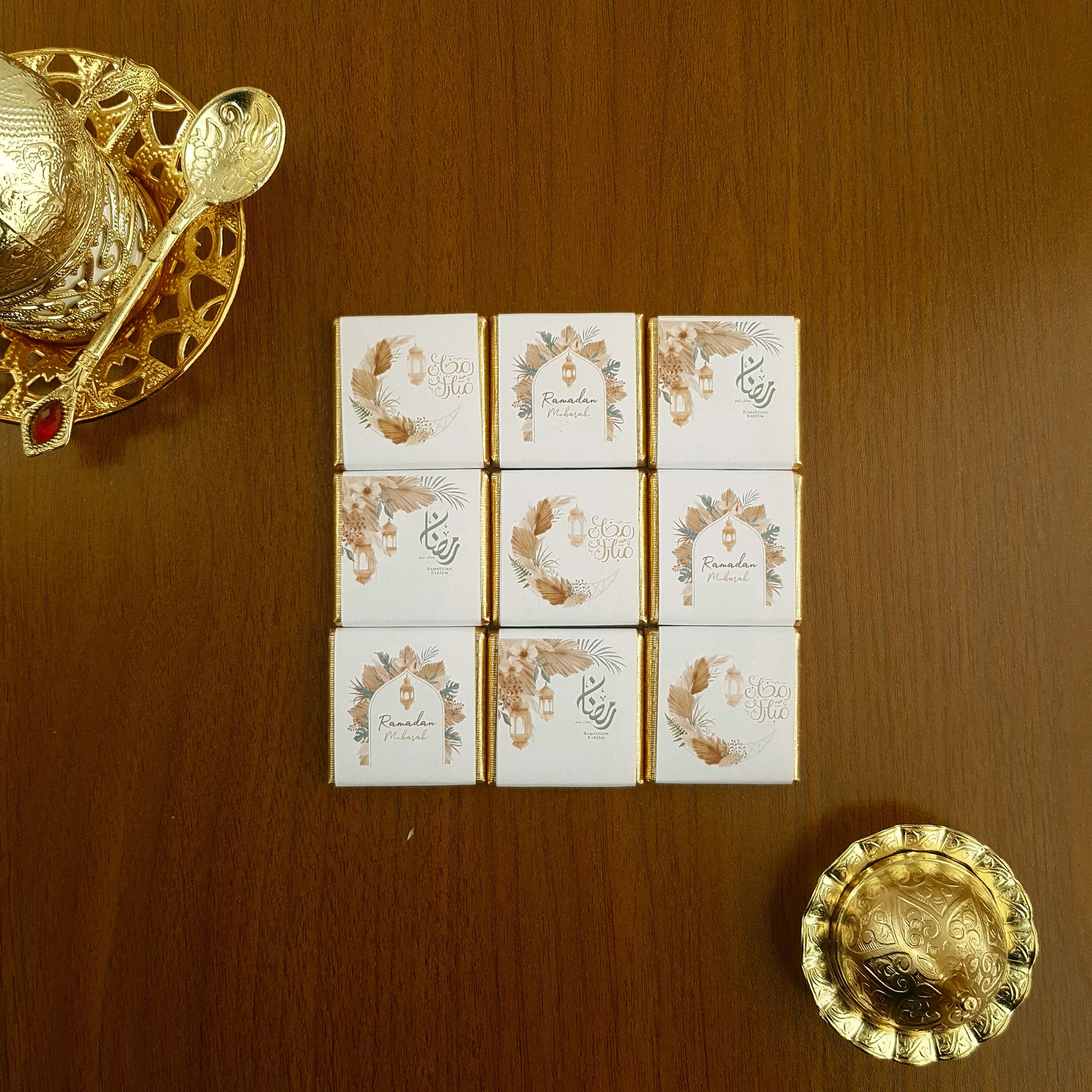 18piece Ramadan Chocolate Favors, Personalized Candy, Ramadan Chocolate ...