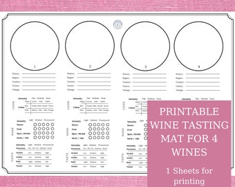 WTF Wine Tasting Friends Rating Sheet Wine Rating Sheet Wine Tasting ...