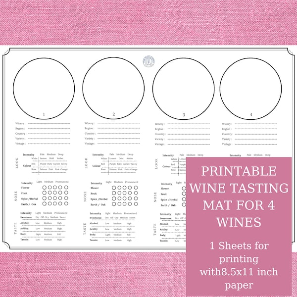 Wine Tasting - Etsy