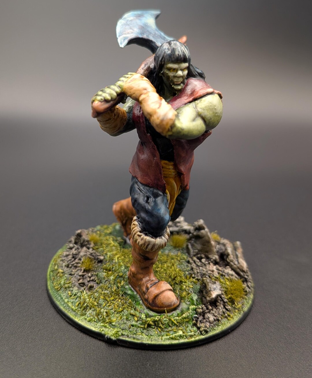 Female Ogre Miniature - Hand Painted - Etsy