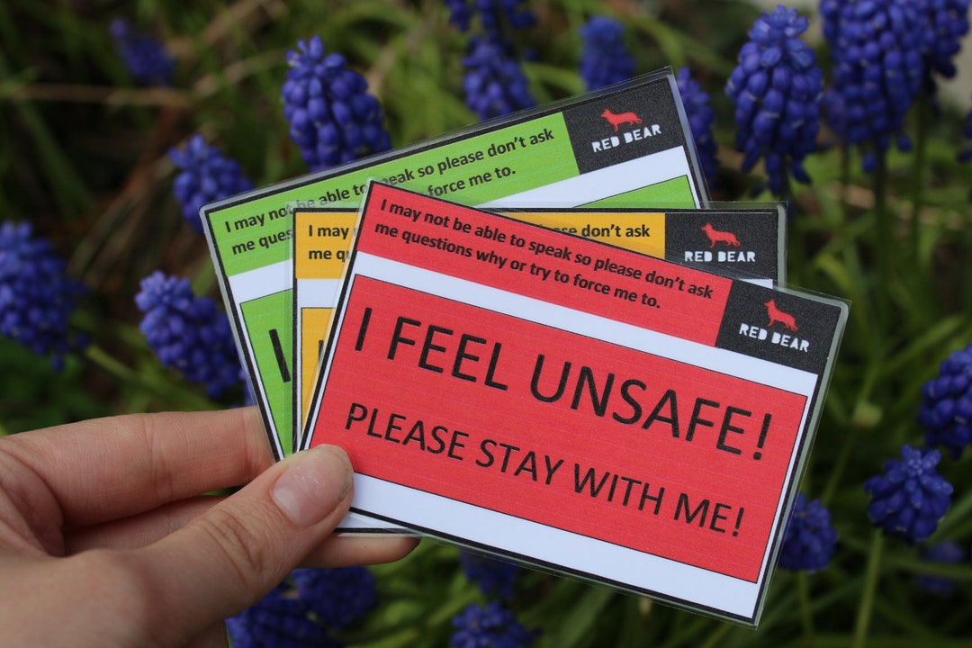 3pcs Traffic Light Communication Cards - Etsy Australia