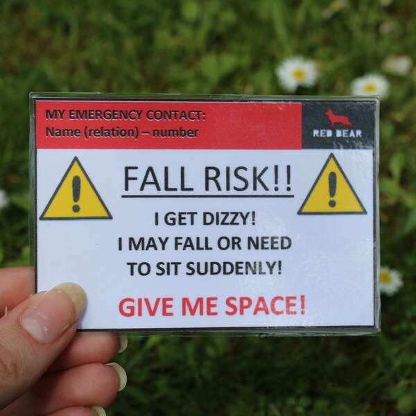 Fall Risk Alert - Etsy