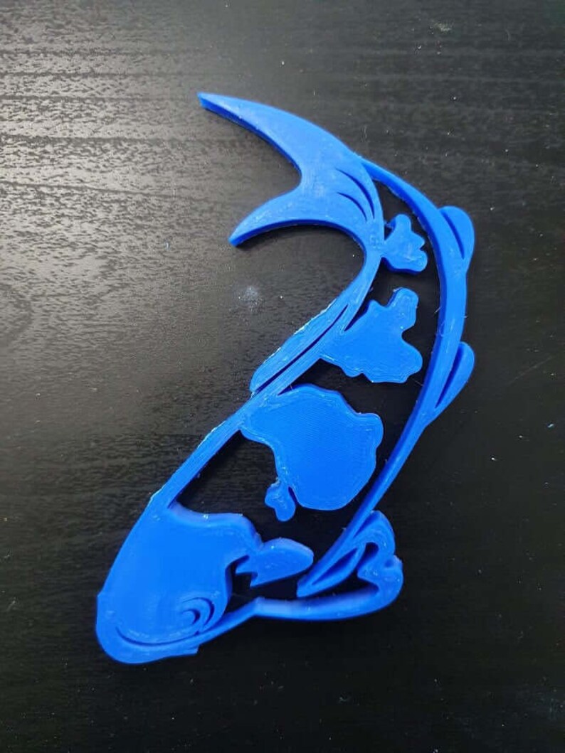 Koi 3D Wall Decor - Etsy