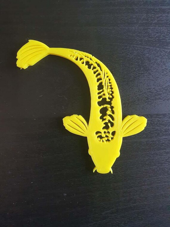 Koi 3D Wall Decor 5 | Etsy