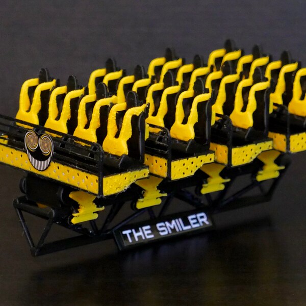 Roller Coaster 3d Model - Etsy