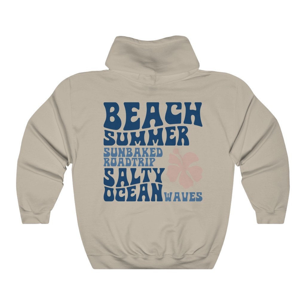 Beach Summer Hoodie, Ocean Hoodie, Coast Hoodie, Aesthetic Hoodie, VSCO ...