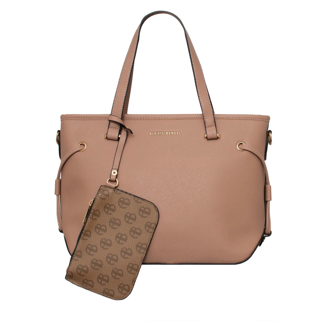 Alexis Bendel Mauve Satchel W/pouch - Etsy