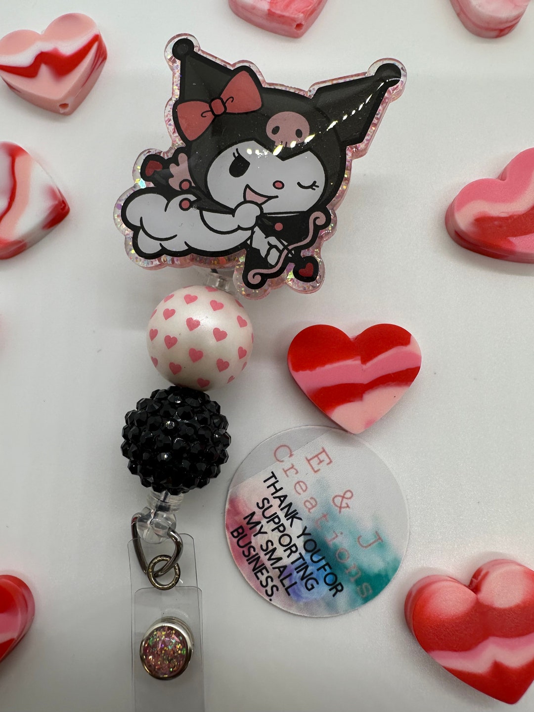 Cupid Kawaii Badge Reel - Etsy