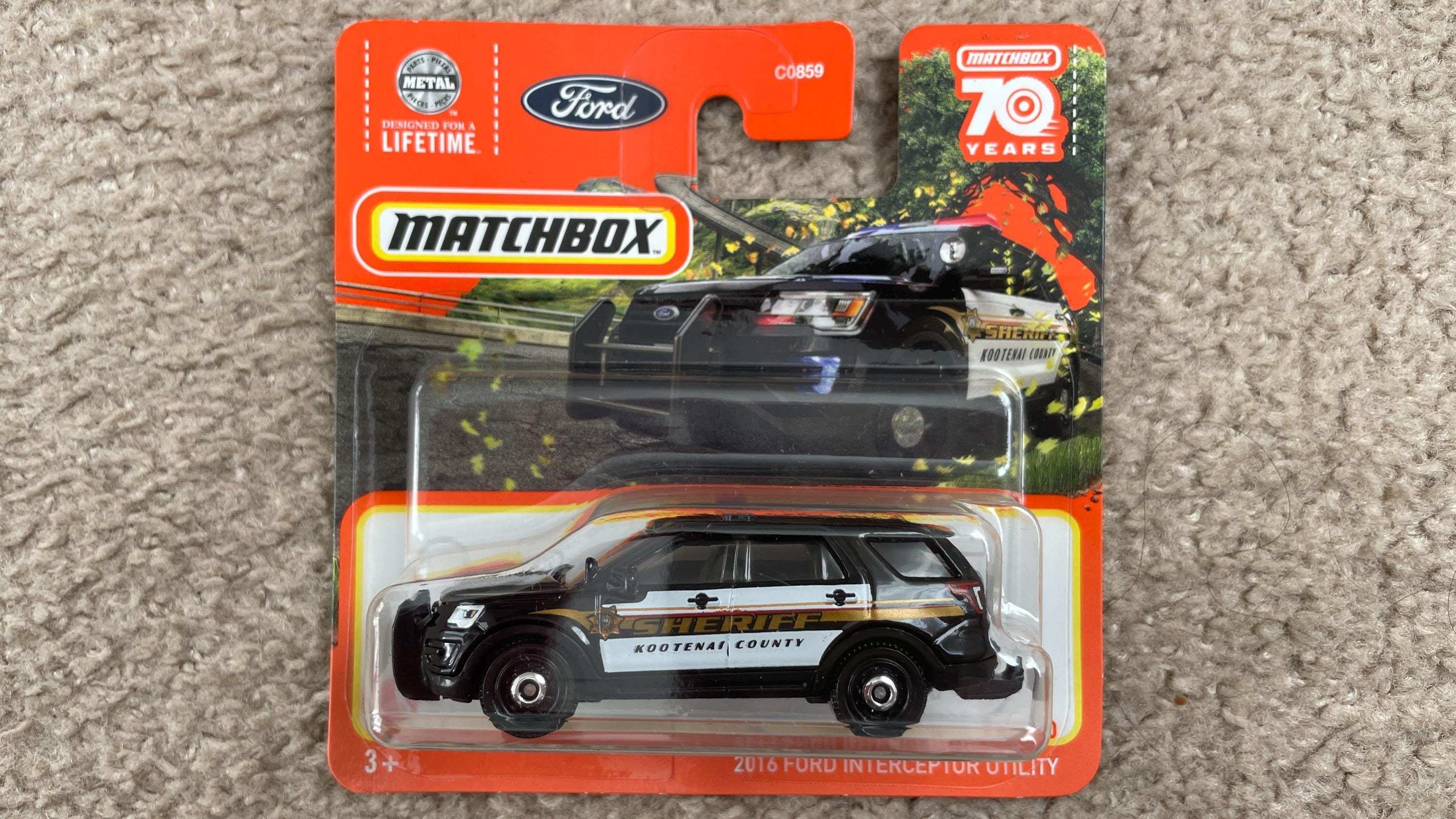 Ford Police Interceptor Utility Matchbox 1/64 NEW - Etsy