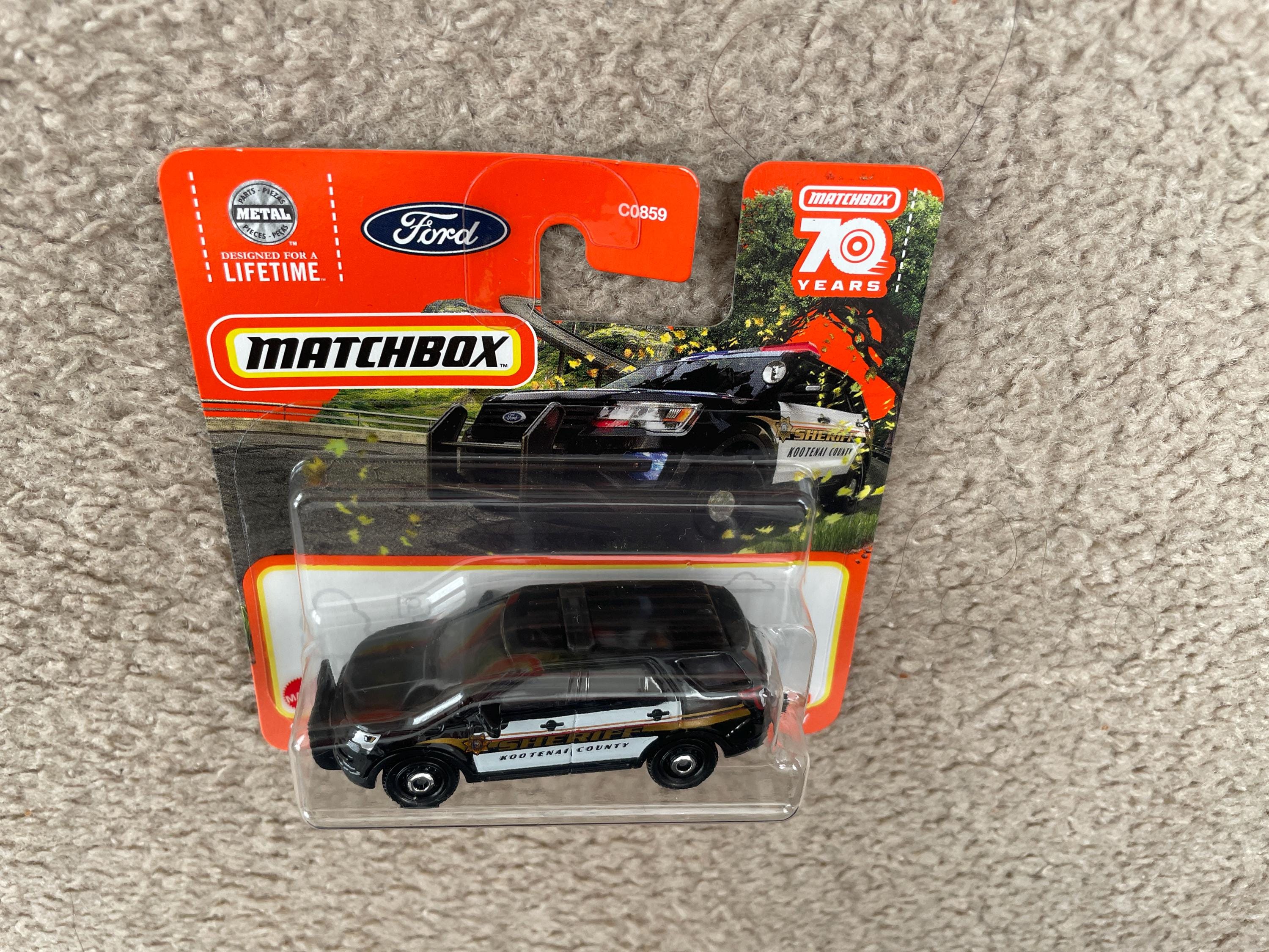 Ford Police Interceptor Utility Matchbox 1/64 NEW - Etsy