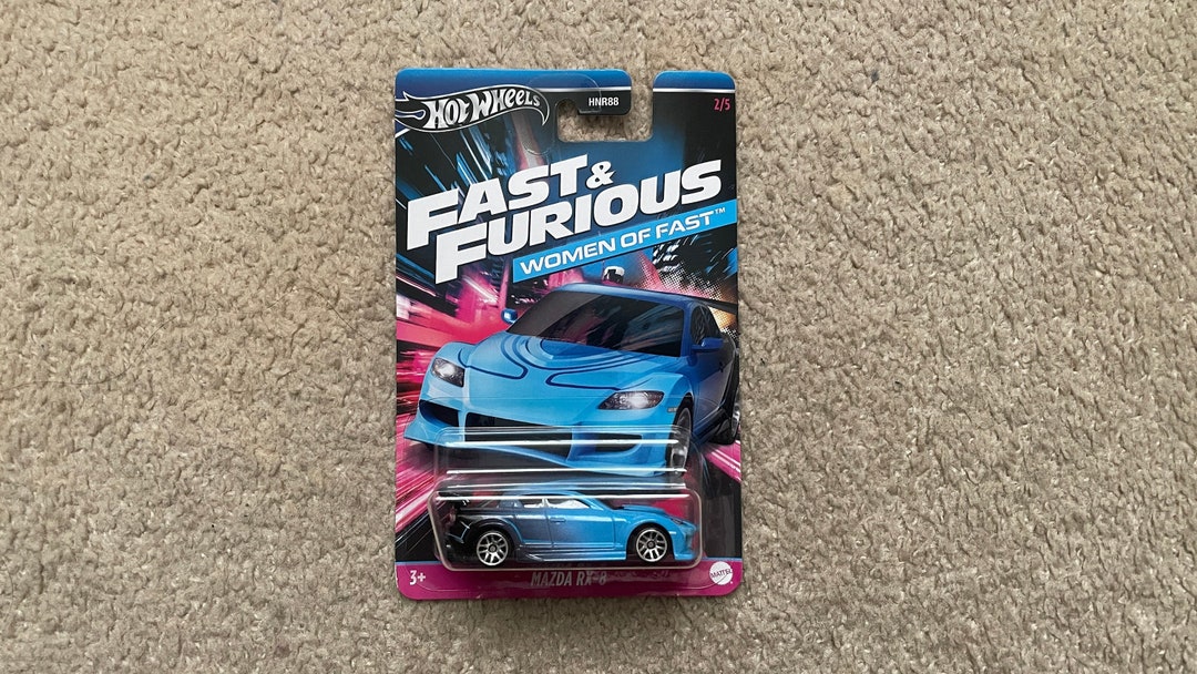 Mazda RX8 Fast and Furious Hot Wheels 1:64 - Etsy
