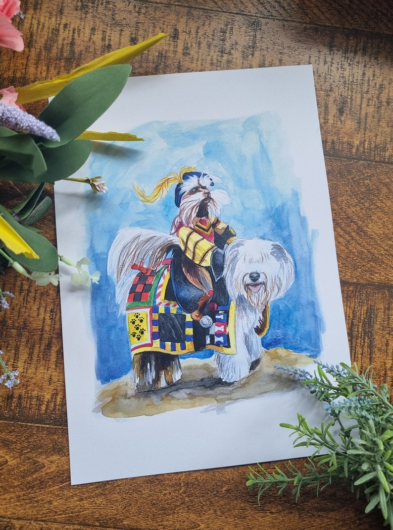 Sir Didymus and Ambrosius A4 Art Print - Etsy