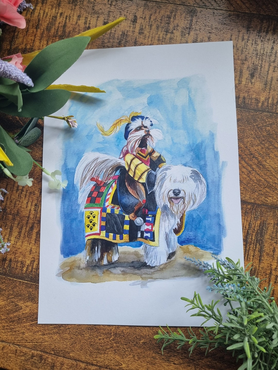Sir Didymus and Ambrosius A4 Art Print - Etsy