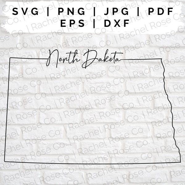 North Dakota - Etsy