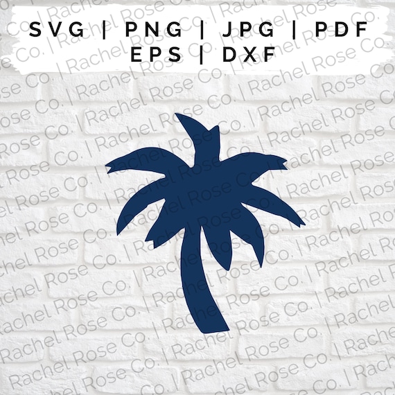 Palm Tree SVG Cut File. - Etsy