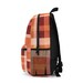 Peach Plaid Backpack. Plaid Backpack With Inside Laptop Pocket. - Etsy