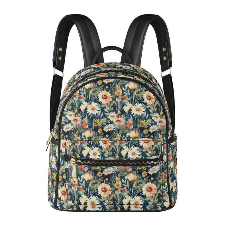 Women Floral Backpack - Etsy