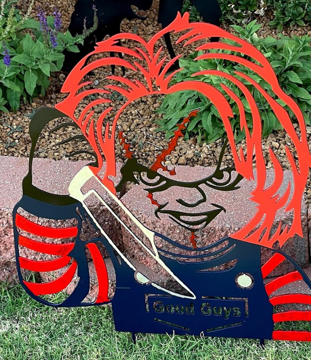 Chucky Metal Sign - Etsy