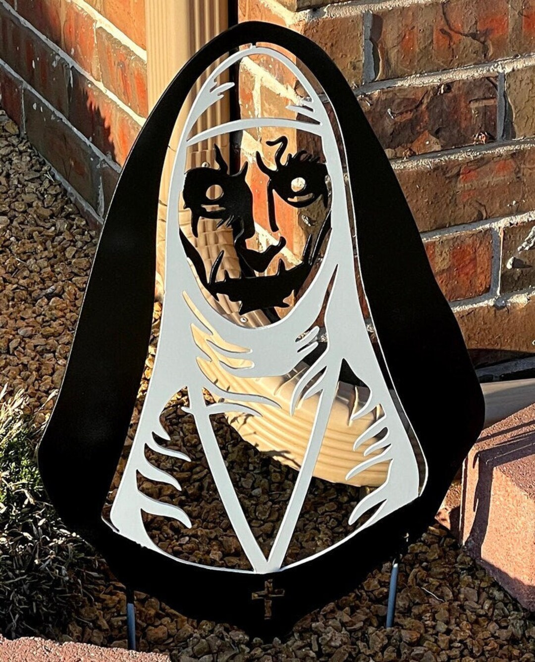 Scary Nun Metal Sign - Etsy