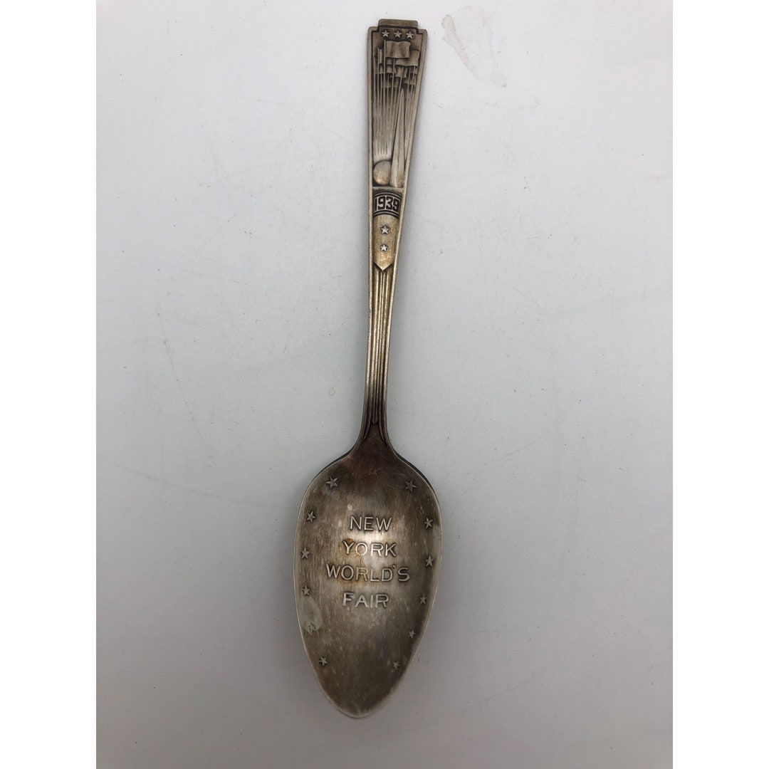 1939 New York Worlds Fair Souvenir Spoon 4 1/2 - Etsy