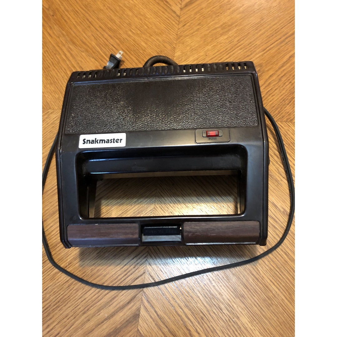 Vintage Clark Snakmaster Sandwich Maker CN613 Press Portable Grill ...