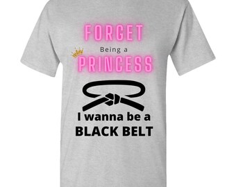 Black Belt Princess - Etsy