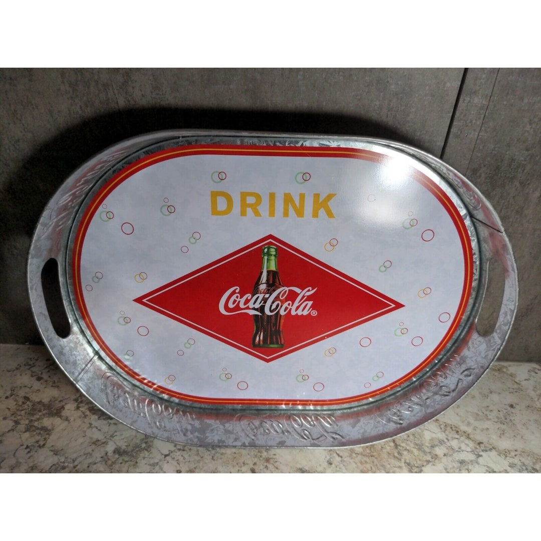 Vintage Coke Cola Serving Tray - Etsy