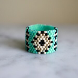 Peyote Stitch Ring Pattern Bundle, 5 Beaded Ring Pattern, Odd Count ...