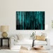 Matrix Wall Art on Tempered Glass, Matrix Wall Hanging, Abstract Wall ...