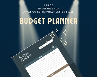 Monthly Bill Tracker, Bill Planner, Bill Payment Tracker, Printable ...