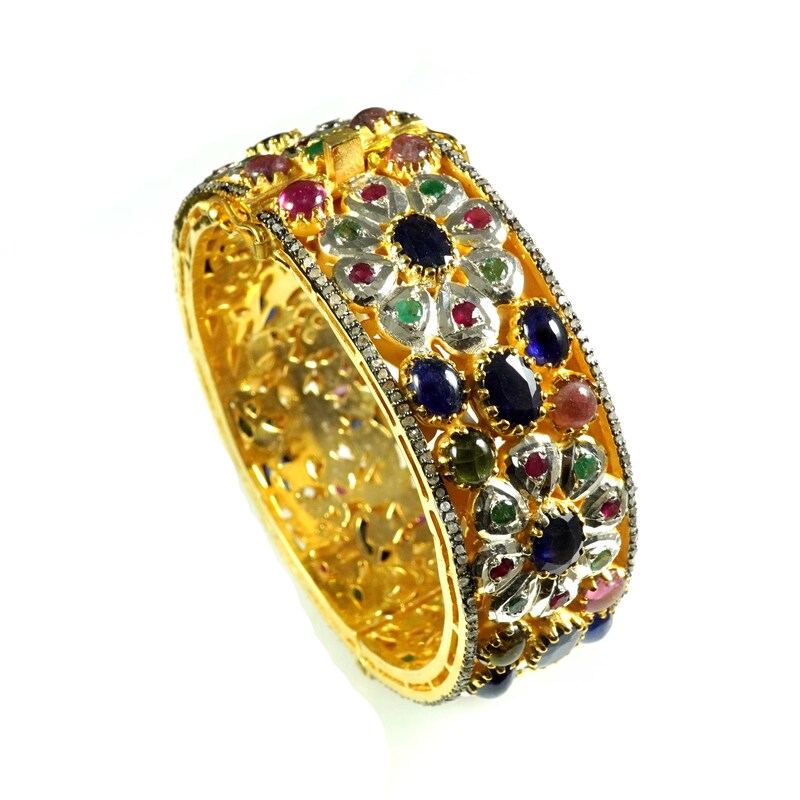 Victorian Bangle - Etsy