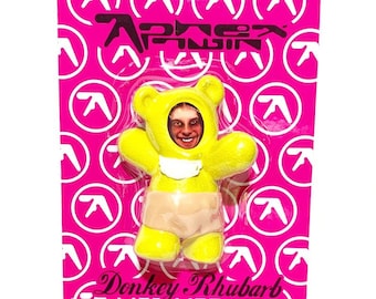 Aphex Twin Donkey Rhubarb Teddy Bear - Etsy Aphex Twin Donkey Rhubarb Teddy Bear - Etsy