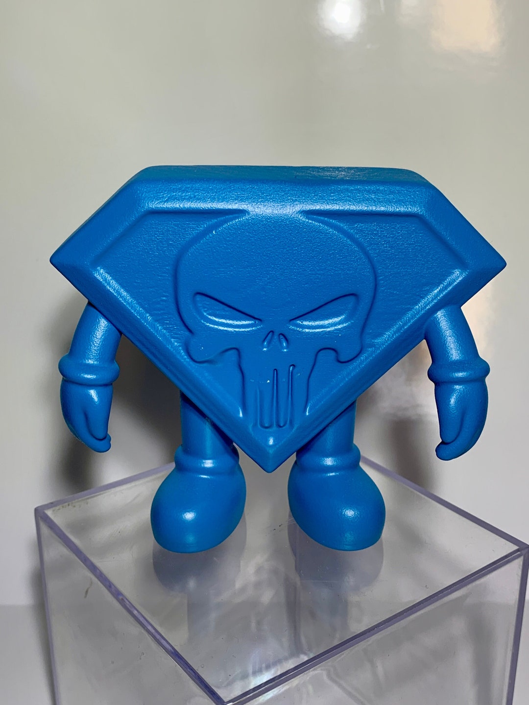 Blue Punisher Pill Character E Man - Etsy Australia