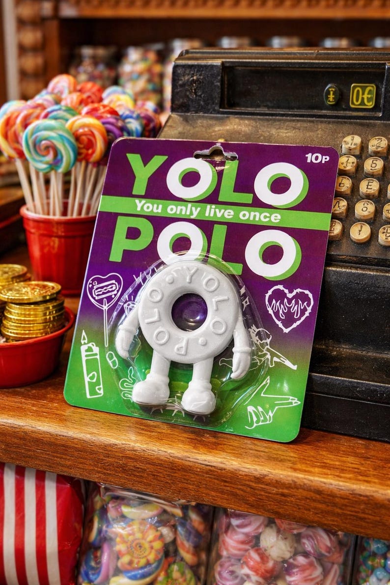 Yolo Mint Action Figure Toy - Etsy