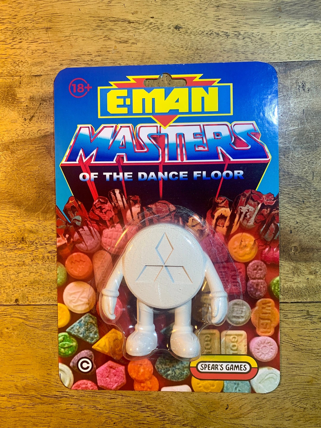 E Man / Mitsi Man Pill Character Boxed - Etsy