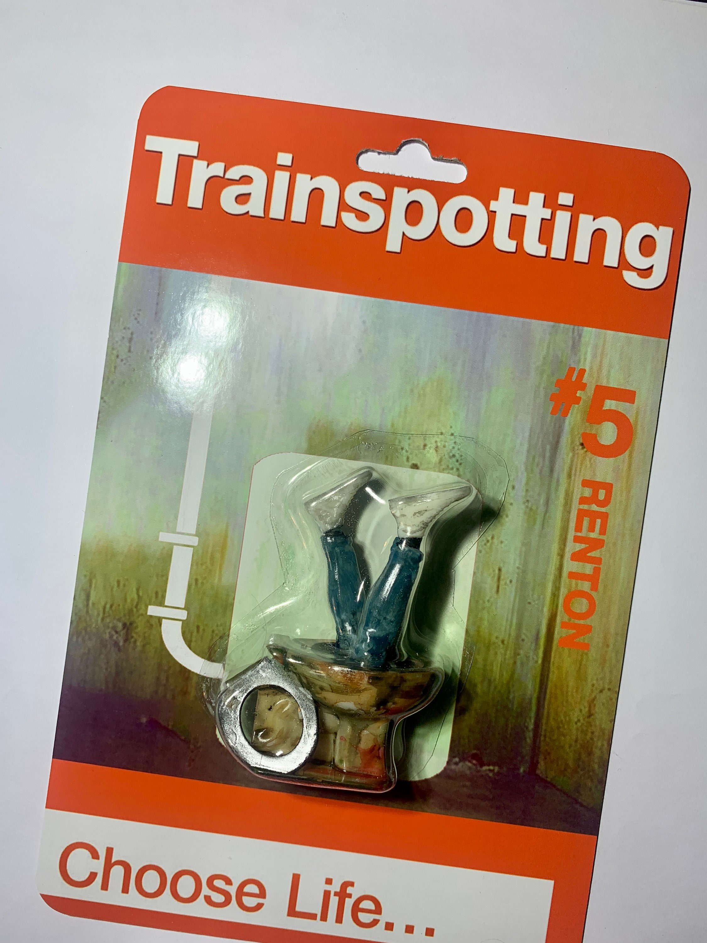 Trainspotting Renton Action Figure the Worst Toilet in - Etsy